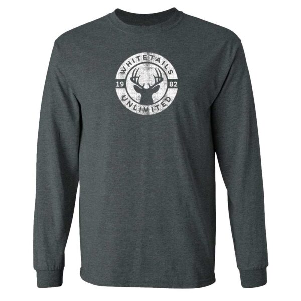 Artisan Heather Charcoal T-shirt | Whitetails Unlimited